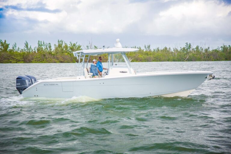 2026 Cobia 320 CC | 32 ft Twin Engine Fishing Boat | Cobia Boats